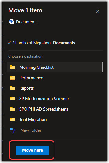 Moving and copying files in OneDrive and Microsoft Teams – One Minute ...