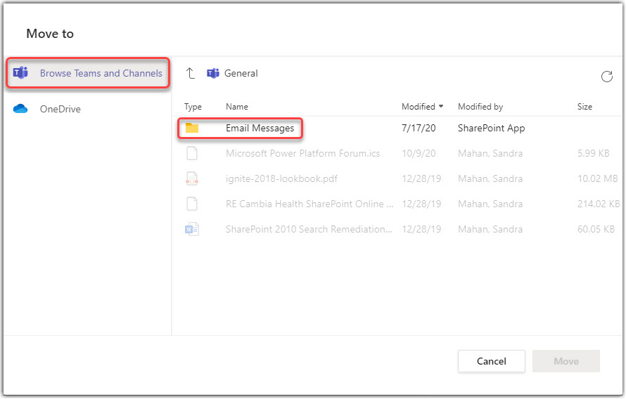 Moving and copying files in OneDrive and Microsoft Teams – One Minute ...