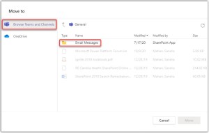 Moving and copying files in OneDrive and Microsoft Teams – One Minute ...