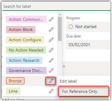 Planner now has 25 labels to use for tasks – One Minute Office Magic