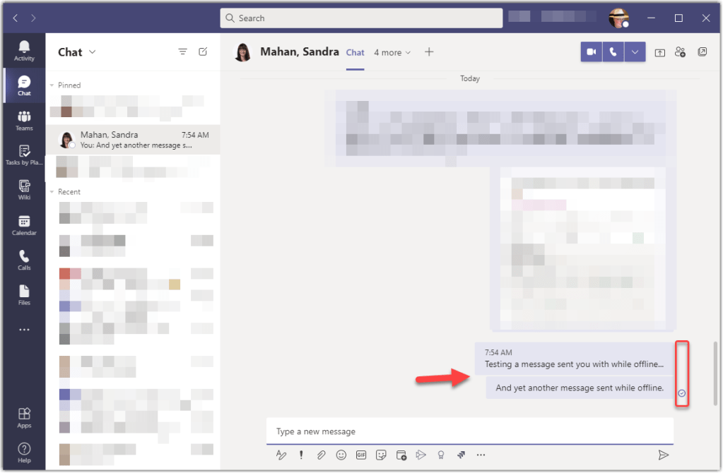 Queuing Microsoft Teams messages when you’re offline – One Minute ...
