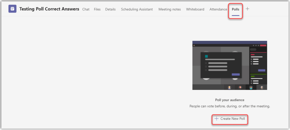 Designating a correct answer in a Microsoft Teams poll – One Minute ...