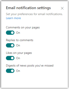 Changing your SharePoint Email notification settings – One Minute ...