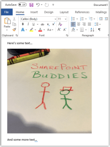 Adding text and images in a SharePoint Online text web part – One ...