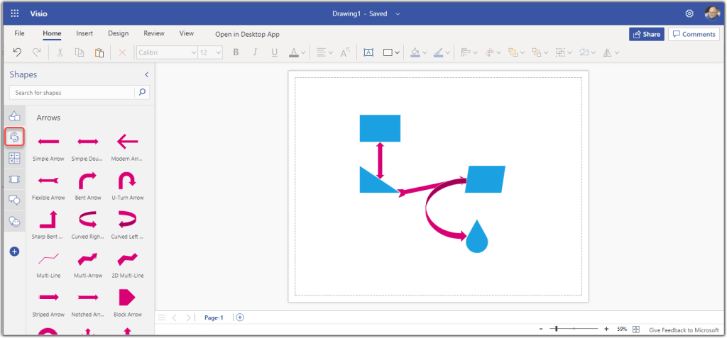 Visio for the web is now available in Microsoft 365 – One Minute Office ...