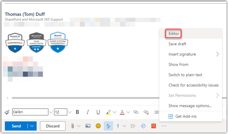 Tone detection in Microsoft Editor for Outlook on the Web – One Minute ...