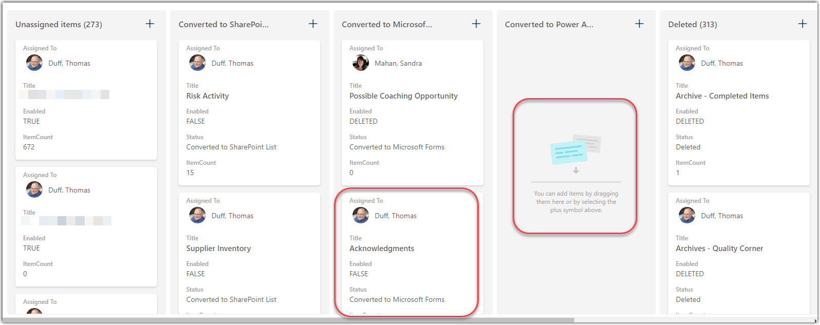 Creating a Board View in a SharePoint list – One Minute Office Magic