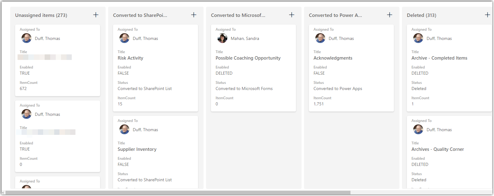 Creating a Board View in a SharePoint list – One Minute Office Magic