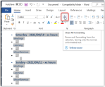 Removing text formatting in Microsoft Outlook, Word, and PowerPoint ...