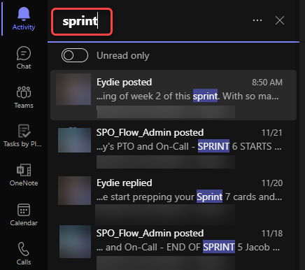 Using Filters in your Teams Activity Feed – One Minute Office Magic