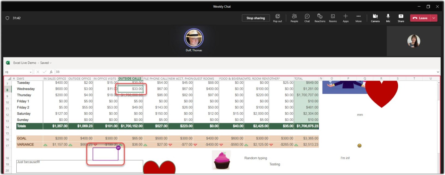 Using Excel Live in Microsoft Teams – One Minute Office Magic