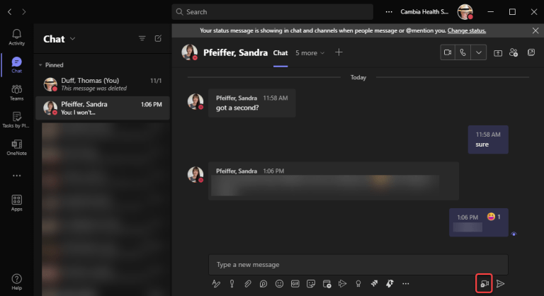 Sending video snippets with Teams Video Clips – One Minute Office Magic