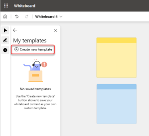 Creating and using your own templates in Microsoft Whiteboard – One ...