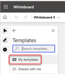 Creating and using your own templates in Microsoft Whiteboard – One ...