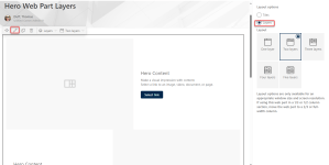 Using Layers in the Hero web part in SharePoint pages – One Minute ...