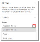 The Stream Web Part for Stream on SharePoint and OneDrive – One Minute ...