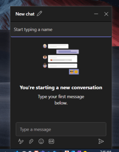 Using Chat from within Outlook on the web – One Minute Office Magic