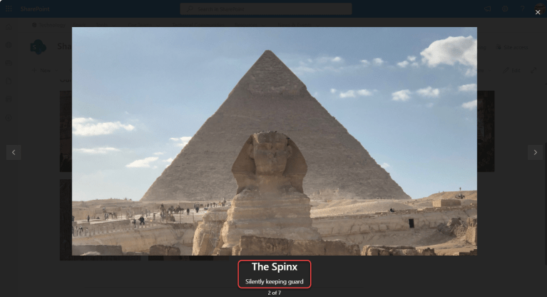Using the Image Gallery web part on a SharePoint page – One Minute ...