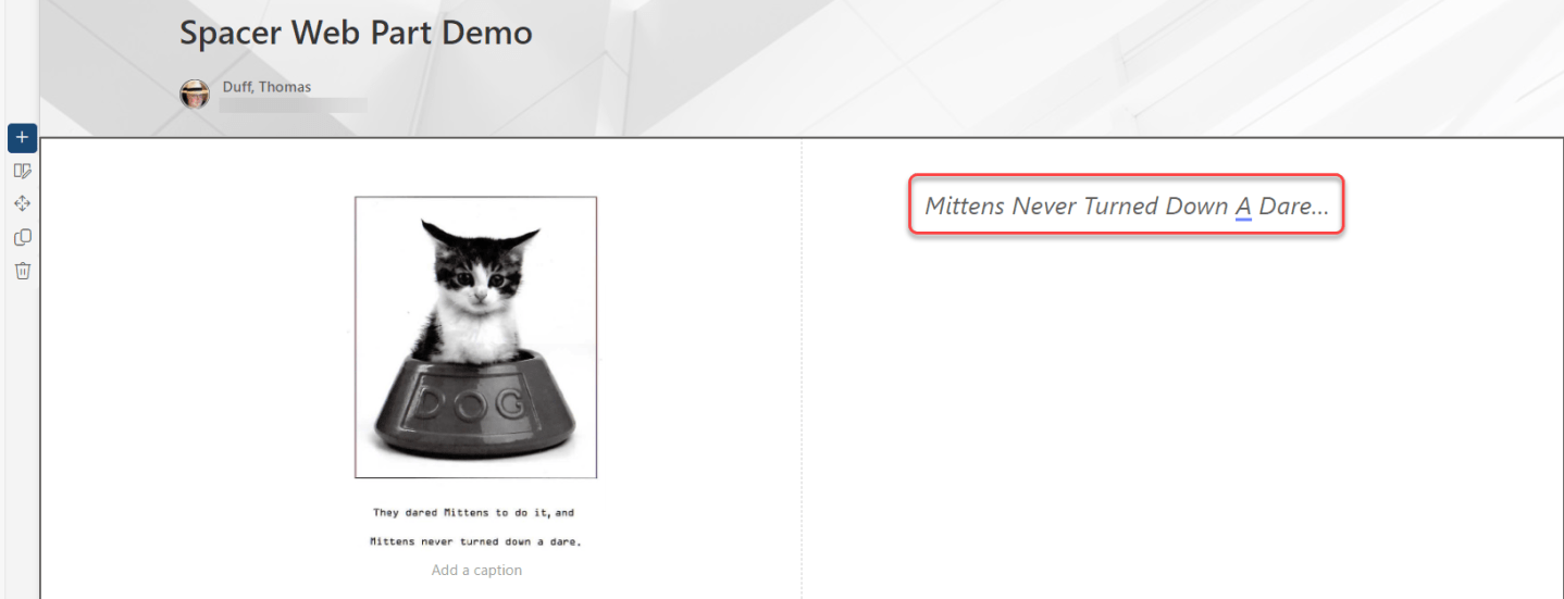 Using the Spacer web part on SharePoint pages – One Minute Office Magic