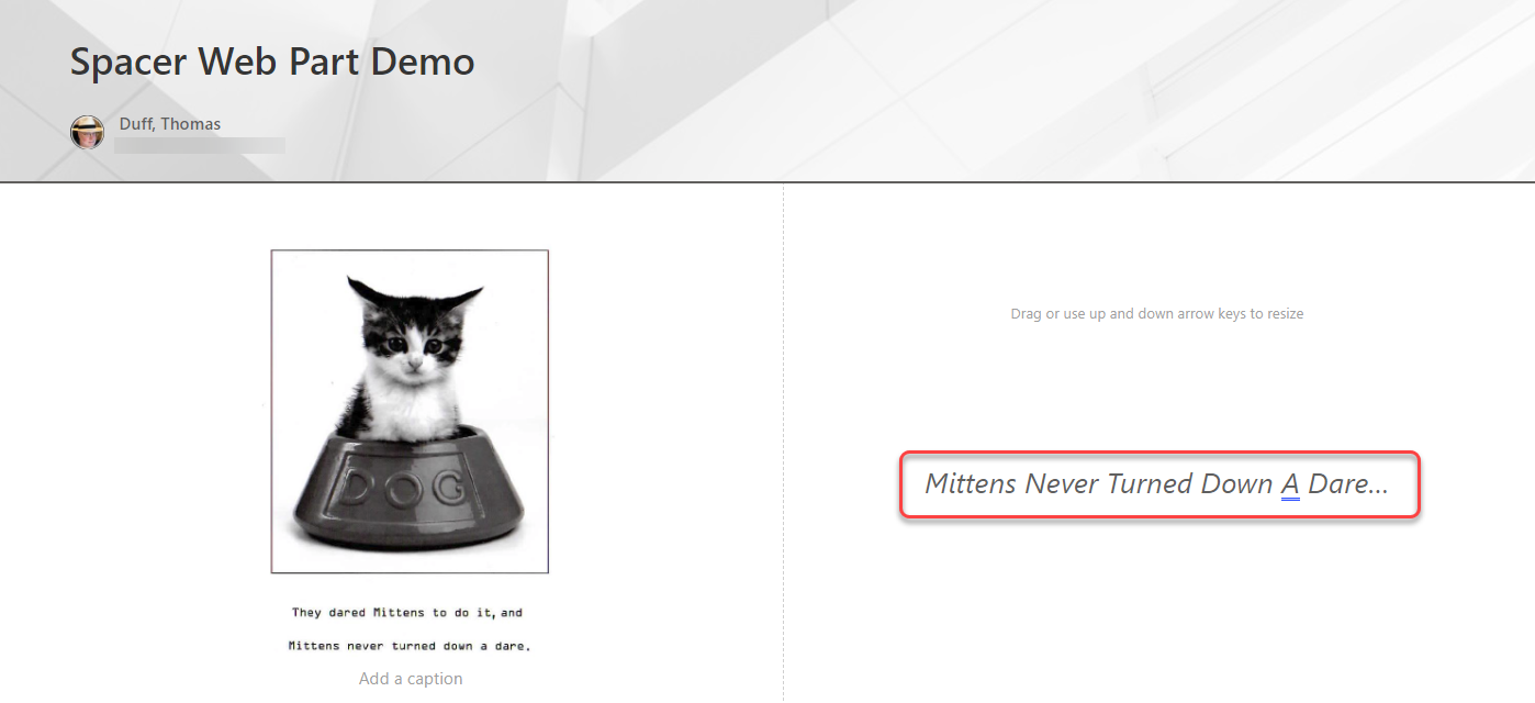 Using the Spacer web part on SharePoint pages – One Minute Office Magic