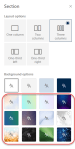 New SharePoint Page Section Backgrounds – One Minute Office Magic