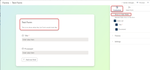 Using the new Forms feature in Microsoft Lists – One Minute Office Magic