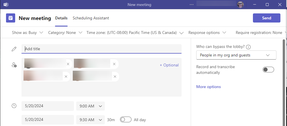 Creating a meeting from a Microsoft Teams chat – One Minute Office Magic