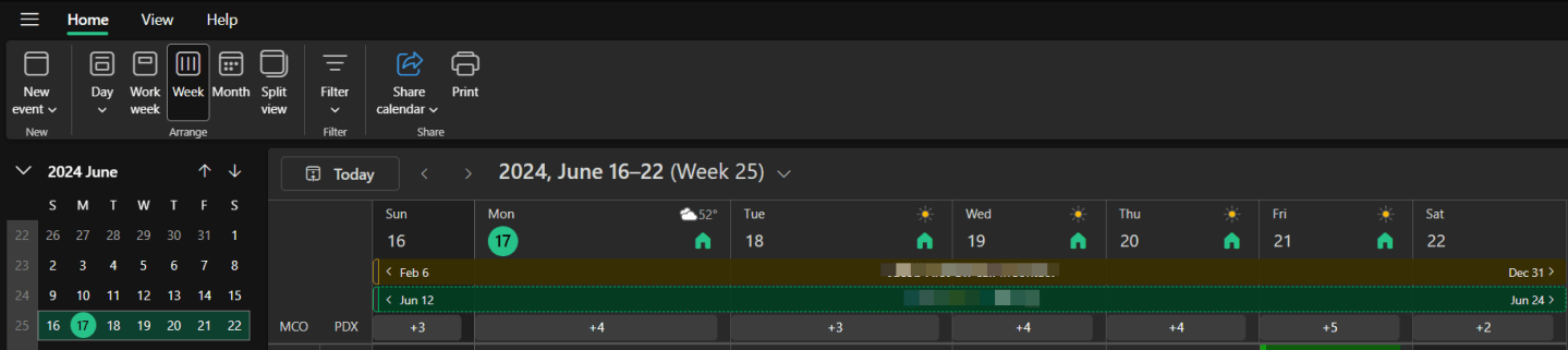 Using Split View on your Outlook on the web calendar – One Minute ...