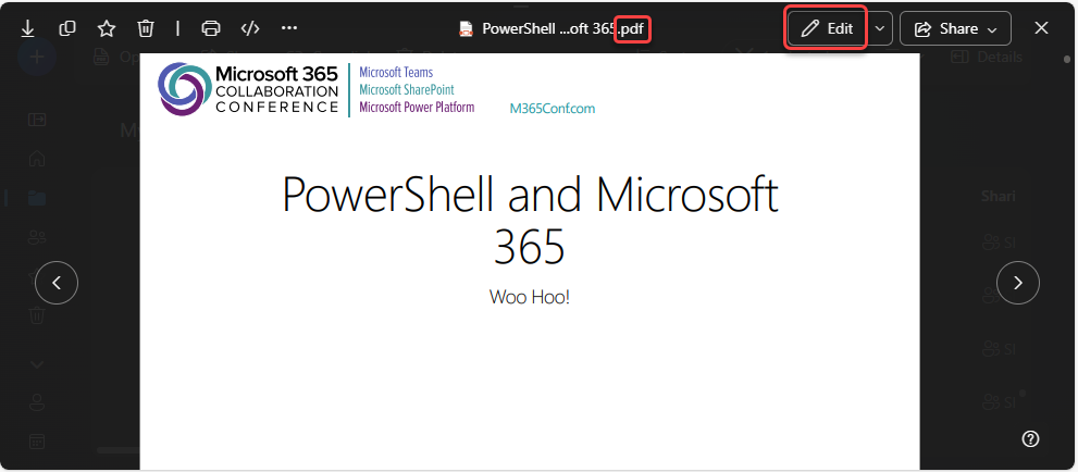 Annotating PDF files in OneDrive and SharePoint – One Minute Office Magic