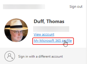 Updating your Microsoft 365 Profile – One Minute Office Magic