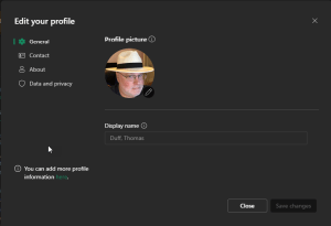 Updating your Microsoft 365 Profile – One Minute Office Magic