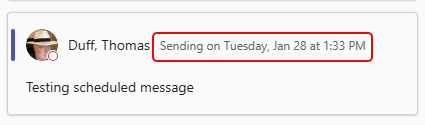 Scheduling messages in a Microsoft Teams channel – One Minute Office Magic