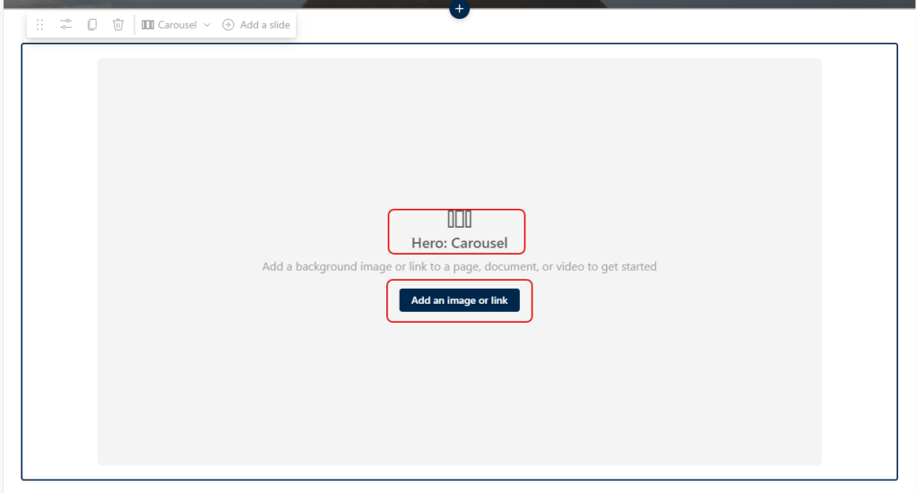 Using the new Carousel option in the SharePoint page Hero web part ...