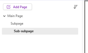 Having sub-subpages in OneNote – One Minute Office Magic