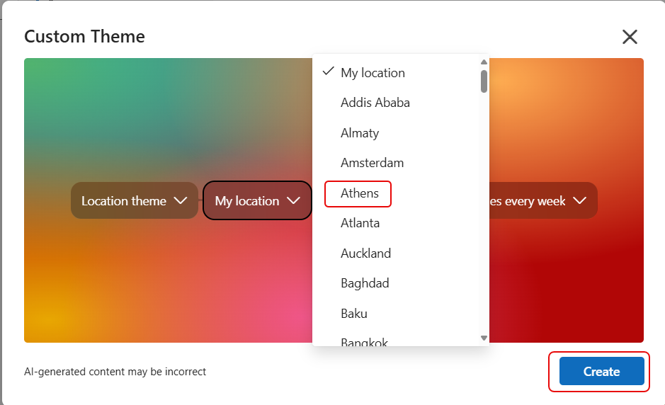 Theming Outlook on the web with Copilot – One Minute Office Magic