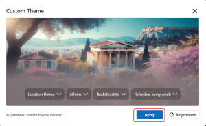 Theming Outlook on the web with Copilot – One Minute Office Magic
