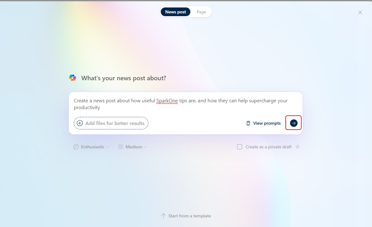 Generating SharePoint Pages using Copilot – One Minute Office Magic