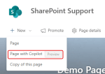 Generating SharePoint Pages using Copilot – One Minute Office Magic