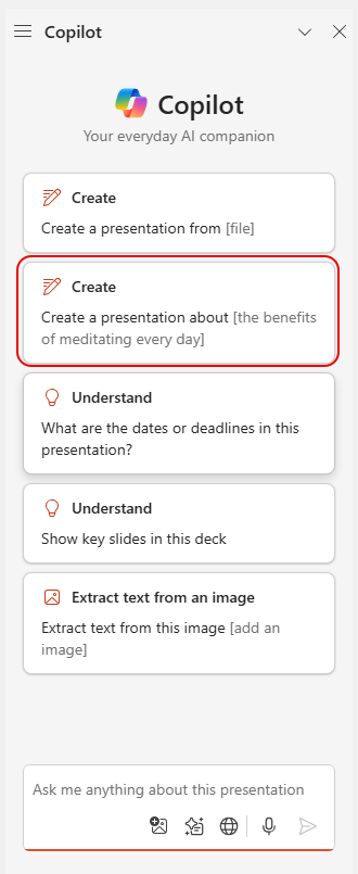 Using Copilot to generate a PowerPoint presentation – One Minute Office Magic