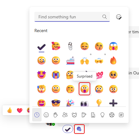 Multiple emoji reactions in Microsoft Teams – One Minute Office Magic