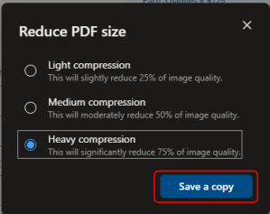 Compressing your PDF files in OneDrive on the web – One Minute Office Magic