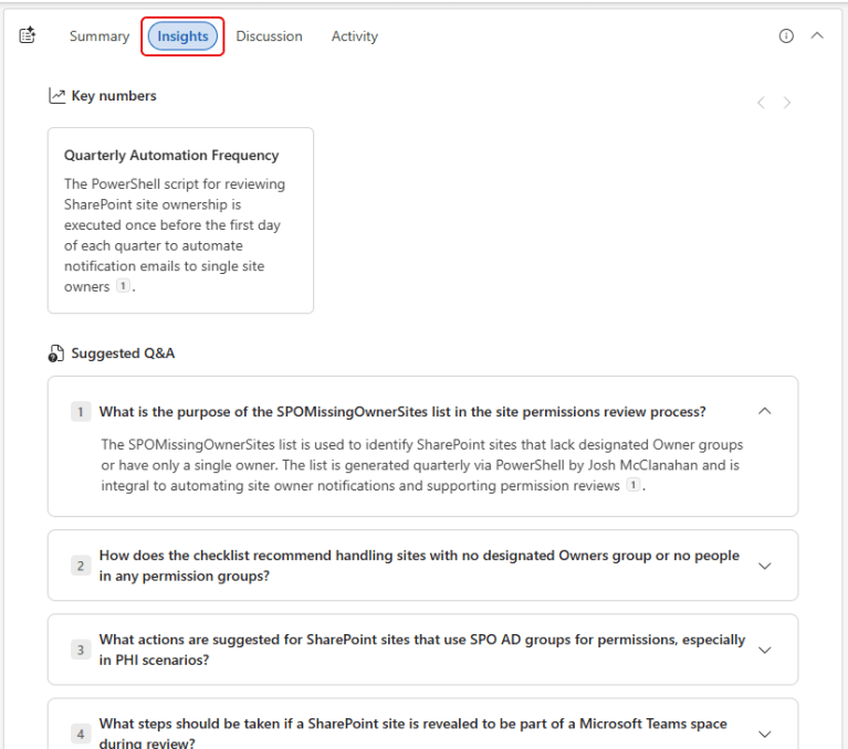 Getting a document summary in web-based Microsoft Word – One Minute ...