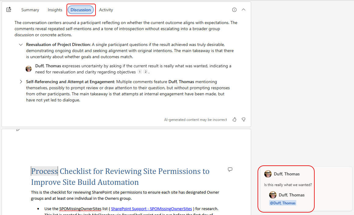 Getting a document summary in web-based Microsoft Word – One Minute ...
