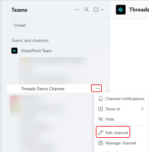 Using the new Threads channel format in Microsoft Teams – One Minute ...