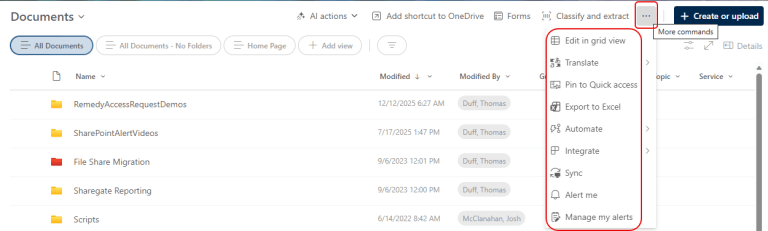 New user interface for SharePoint document libraries – One Minute ...