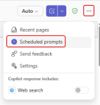 Scheduling your prompts in Microsoft Copilot – One Minute Office Magic